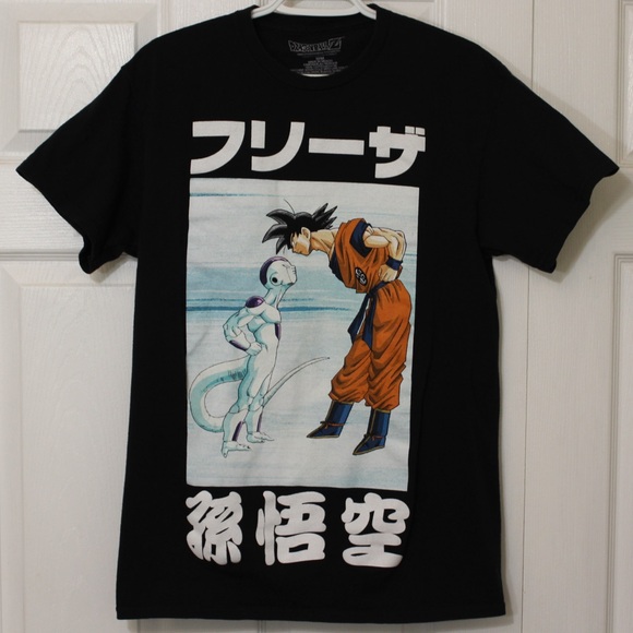 Ripple Junction | Shirts | Dragon Ball Z Goku And Freiza Mens Tshirt ...